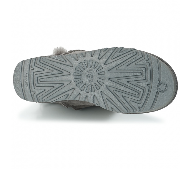 ugg mini bailey bow grey 1016501