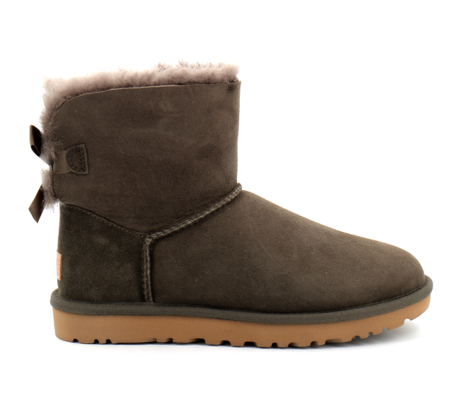 ugg mini bailey bow slate 1016501
